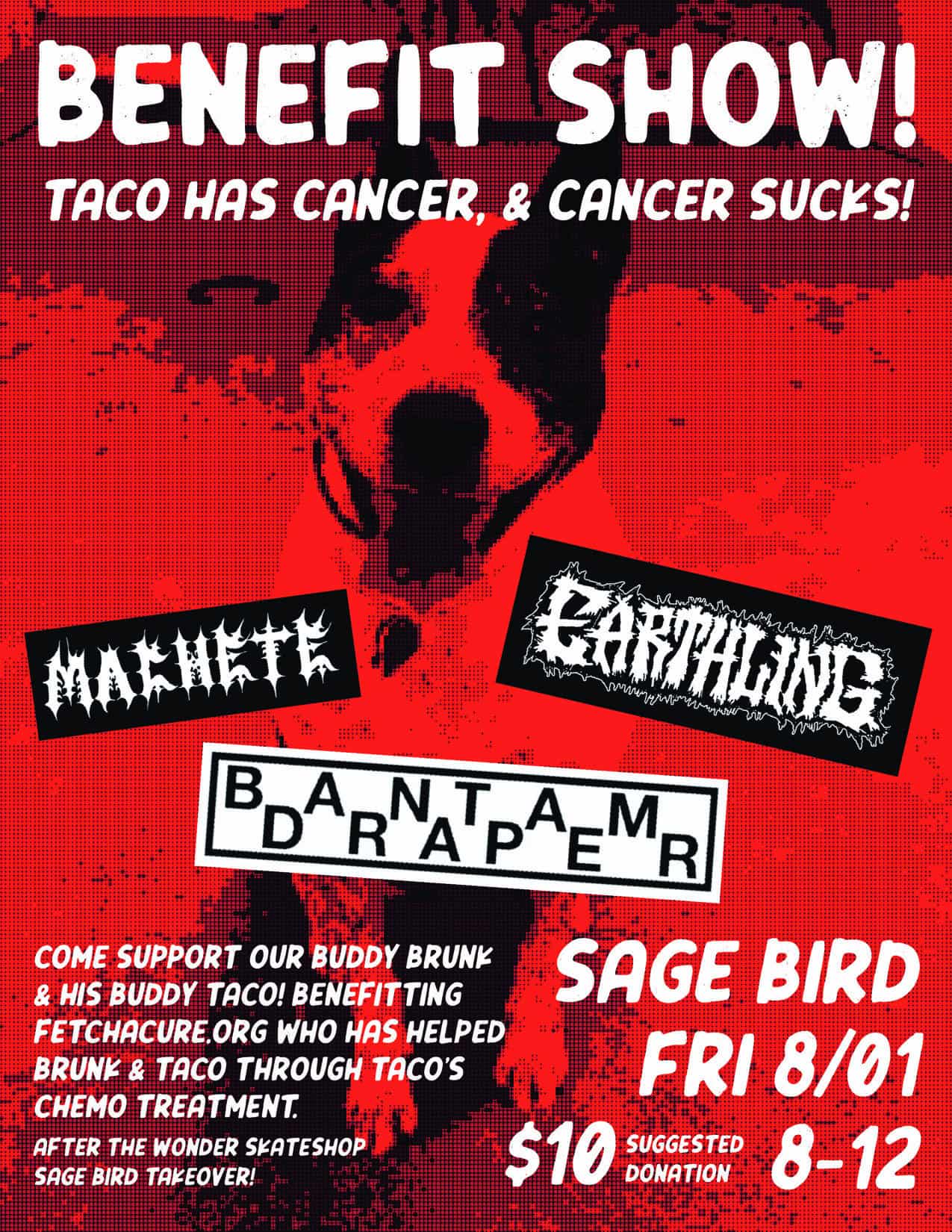 Taco's Benefit Show | FETCH a Cure